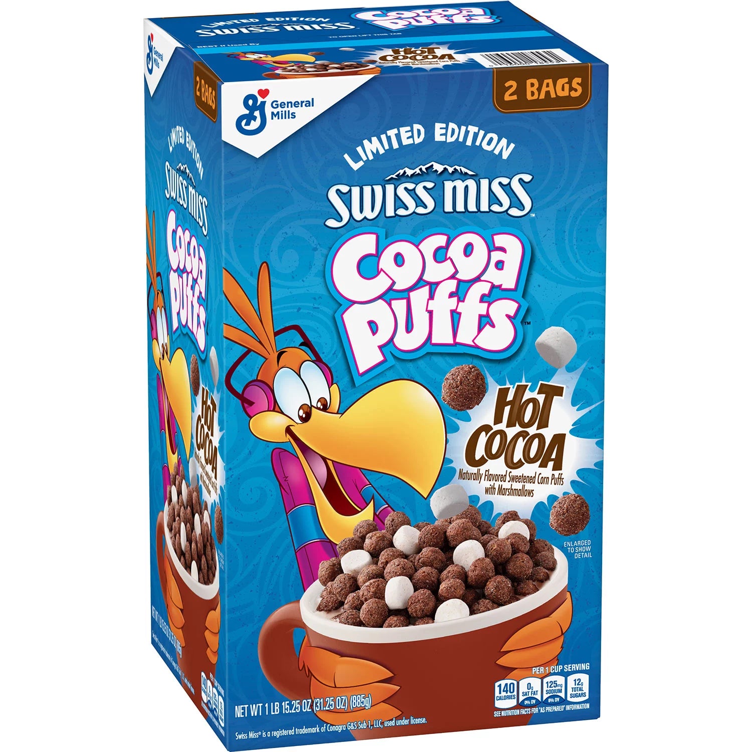 Cocoa Puffs Cereal Nutrition Facts